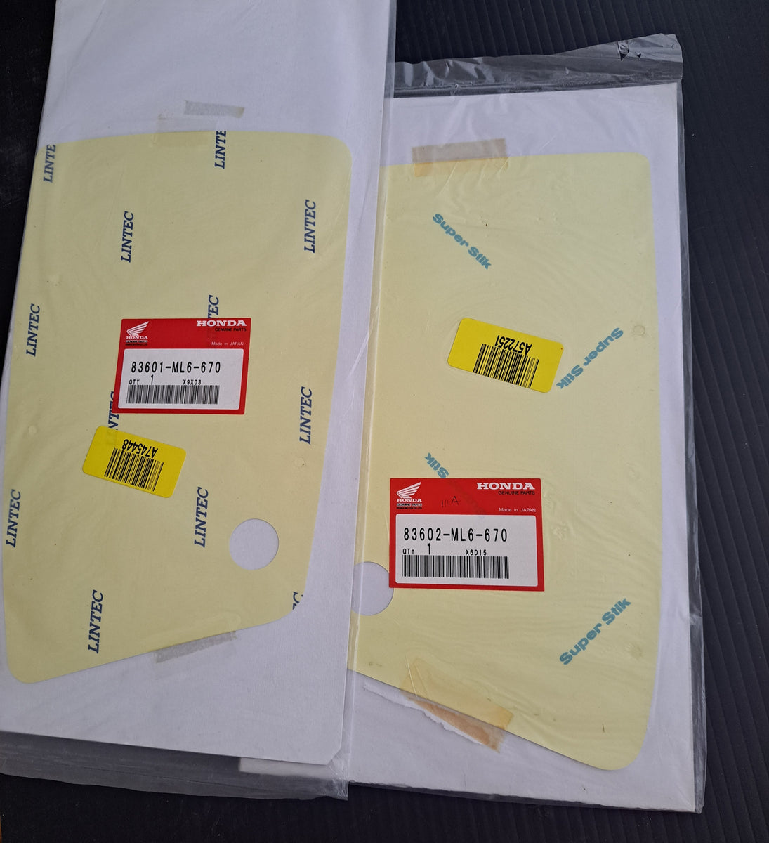 XL600R Side Cover sheets – Oshawa Cycle Salvage