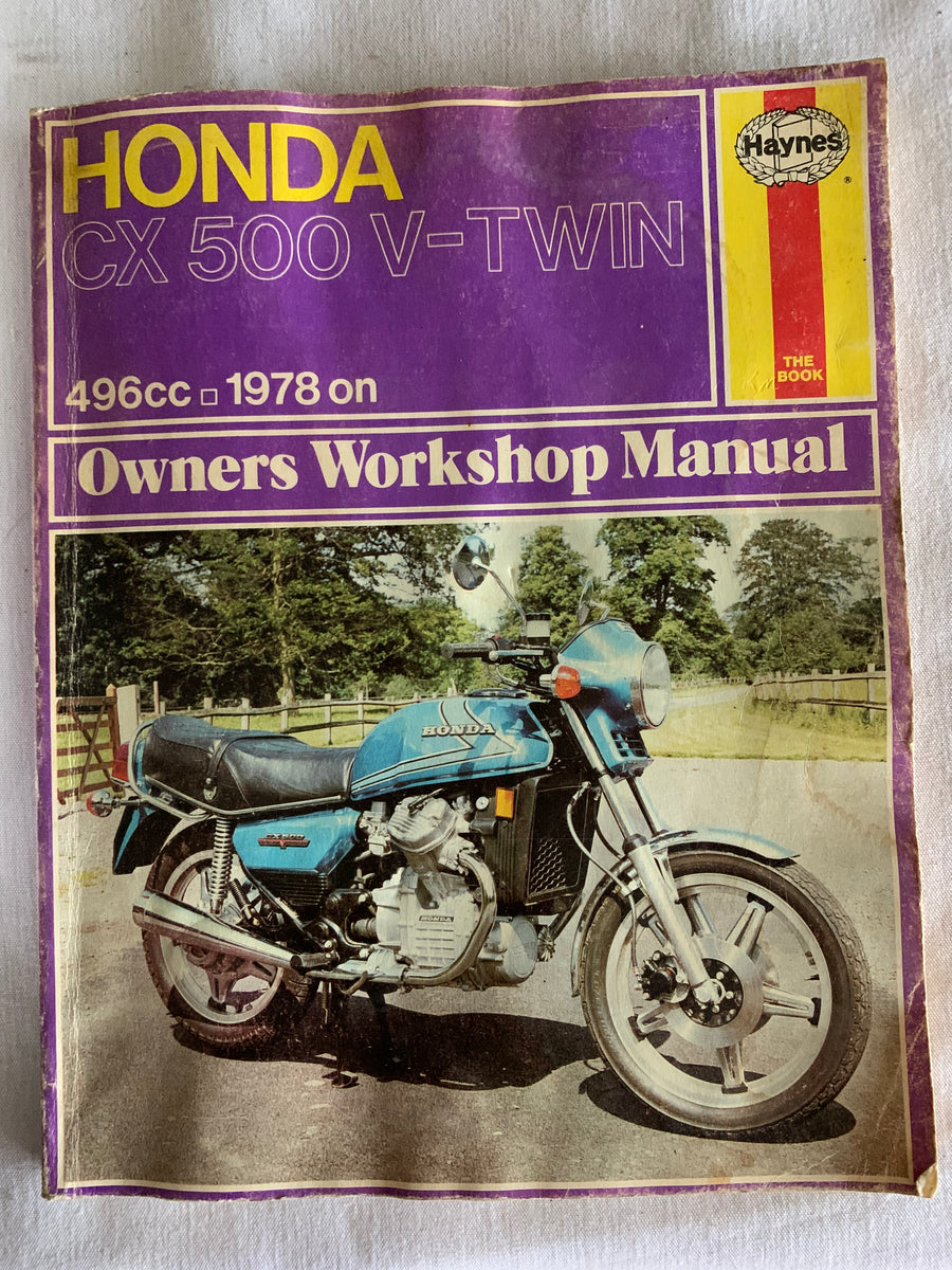 Honda CX500 Manual – Oshawa Cycle Salvage