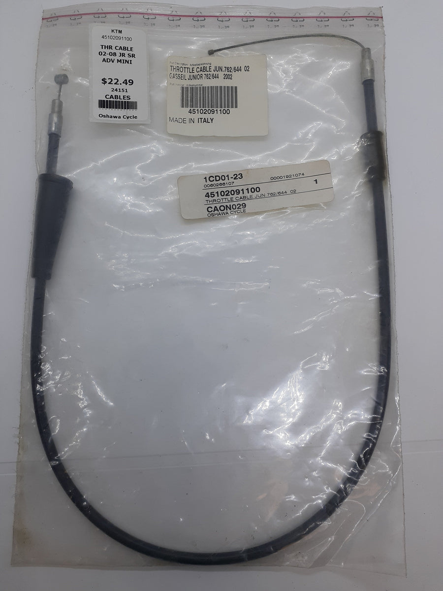 KTM 50 Throttle Cable – Oshawa Cycle Salvage