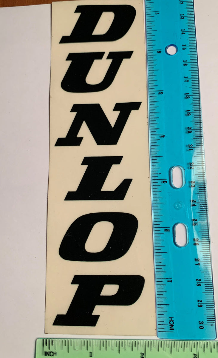 Dunlop Fork Decal – Oshawa Cycle Salvage