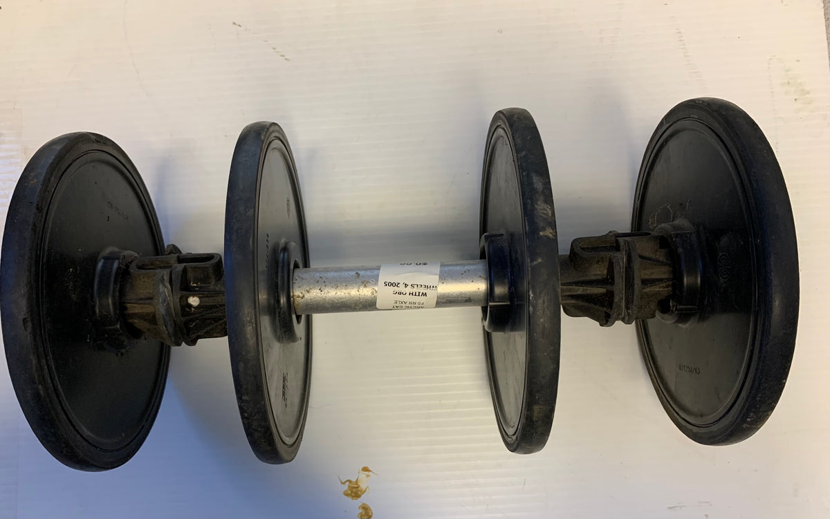 F5 Rear Axle with Idler Wheels – Oshawa Cycle Salvage